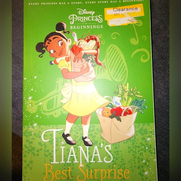 Disney | Other | Disney Princess Tiana Green Book Cover | Poshmark